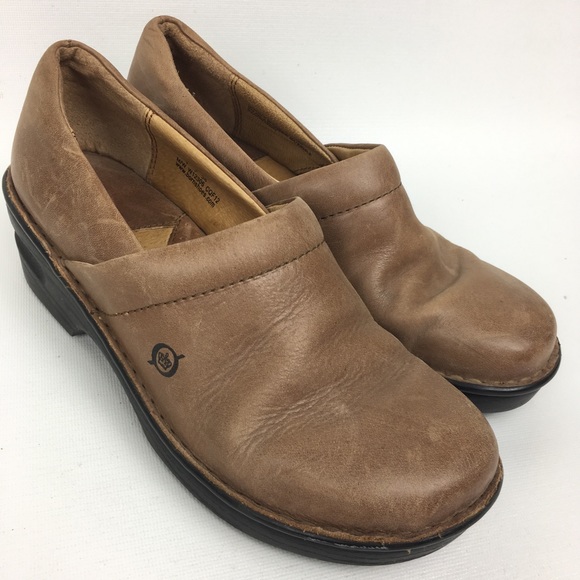 Born | Shoes | Born 738 Leather Clogs Womens Shoes | Poshmark